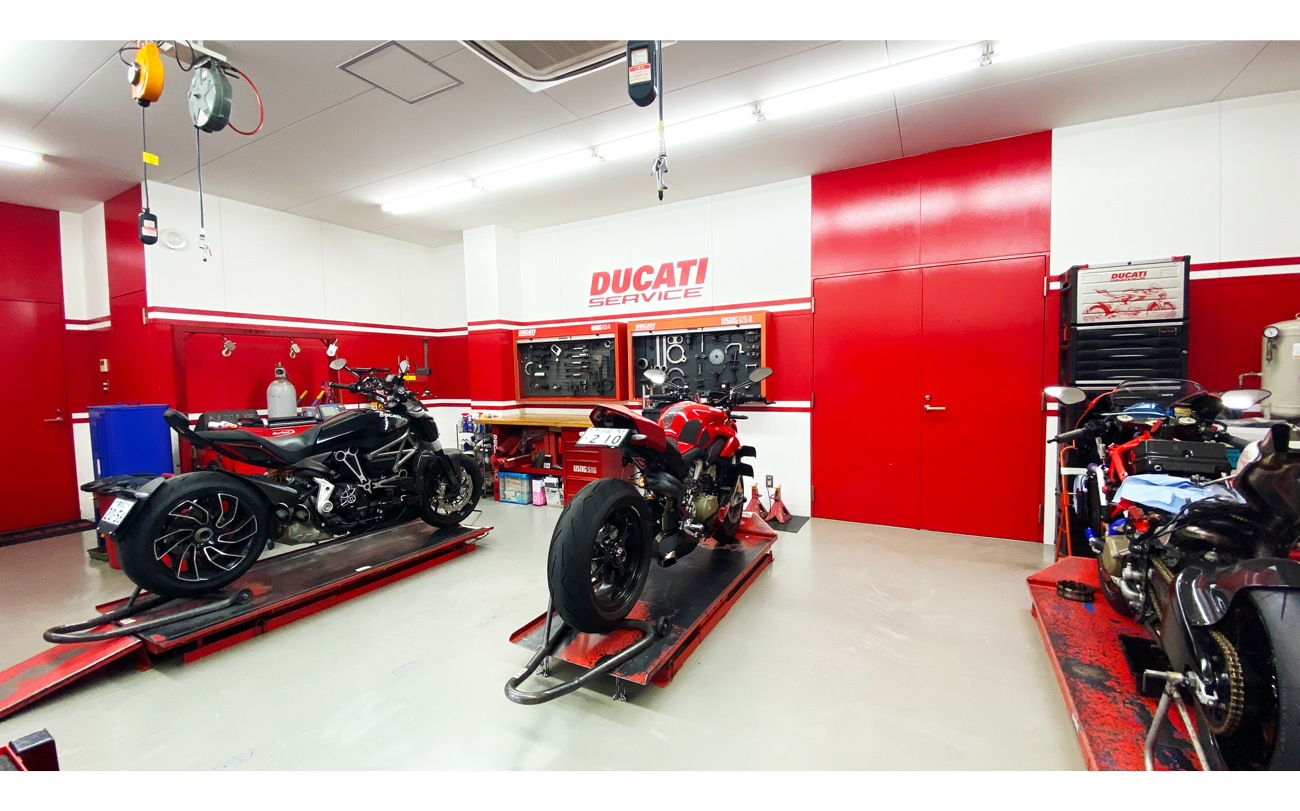 ワークショップ ｜ Ducati正規ストアDucati Kawasaki
